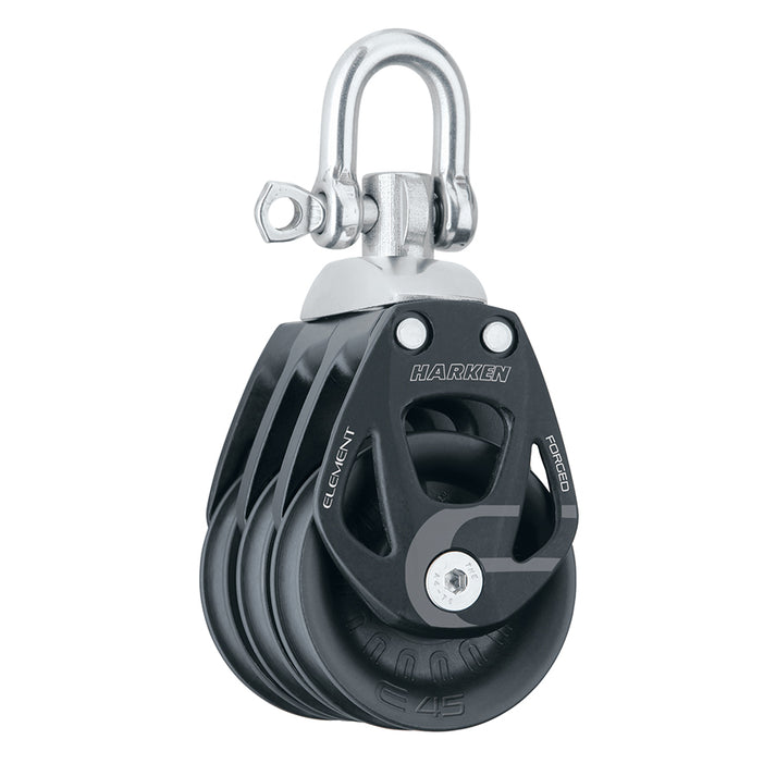 Harken 45 mm Aluminum Element Triple Block - Swivel - 6240 – Sailing ...